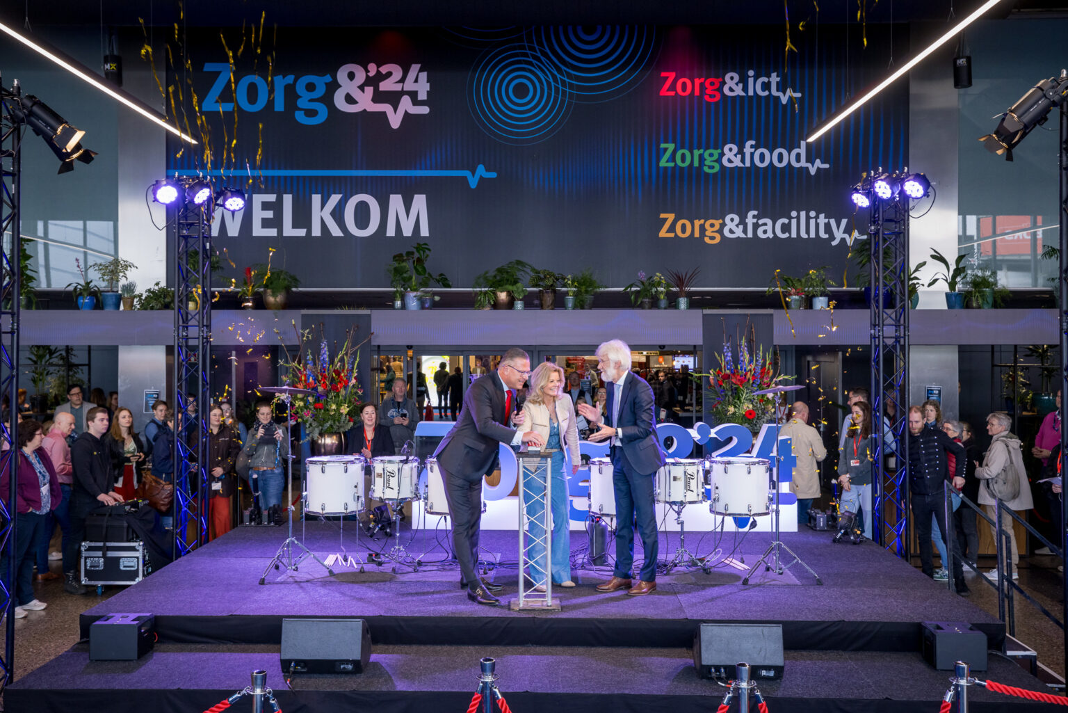 Erik Scherder opent vakbeurs Zorg&'24 in Koninklijke Jaarbeurs - Jaarbeurs