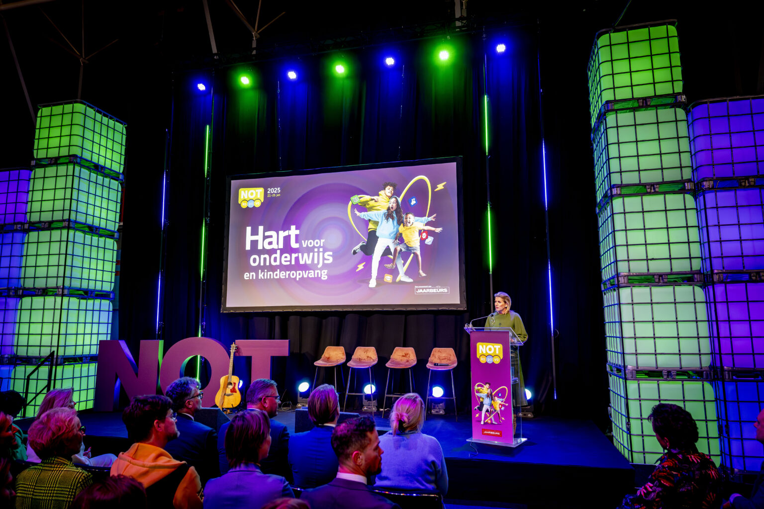 NOT 2025 geopend door Koningin Máxima - Jaarbeurs